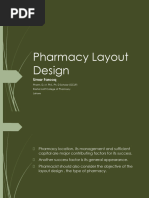 Pharmacy Layout Design Guide | PDF | Pharmacy | Prescription Drugs