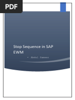 Opportunistic Cross-Docking in SAP EWM | PDF | Warehouse | Logistics