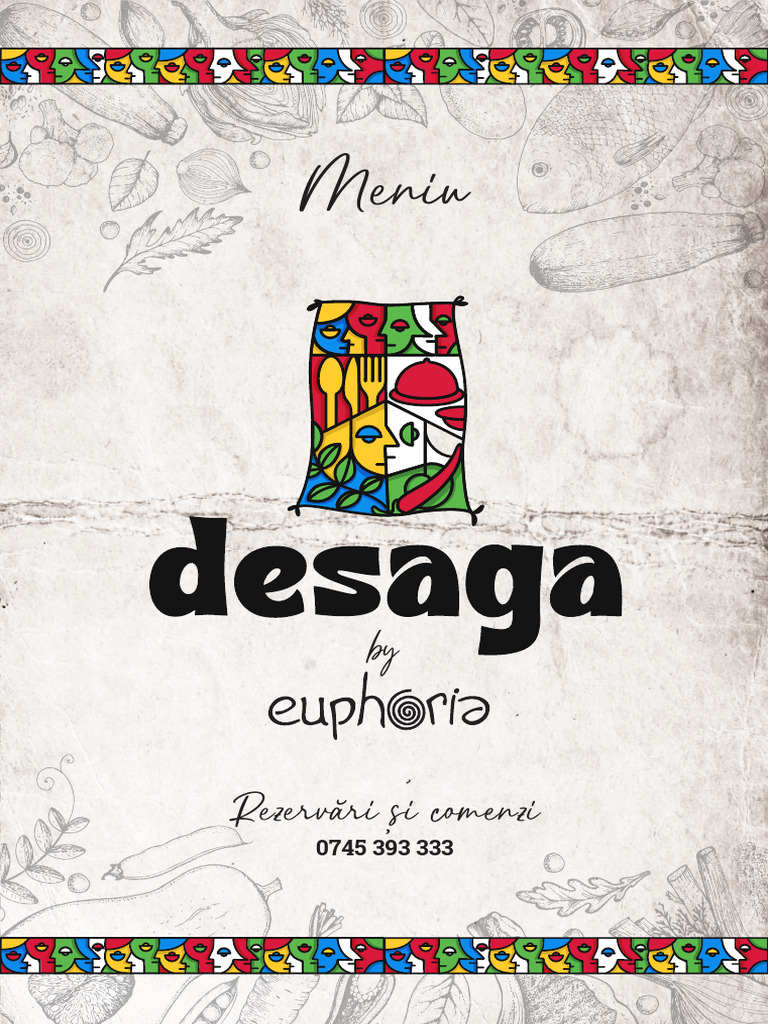 Meniu Menu Desaga by Euphoria Cluj Napoca | PDF