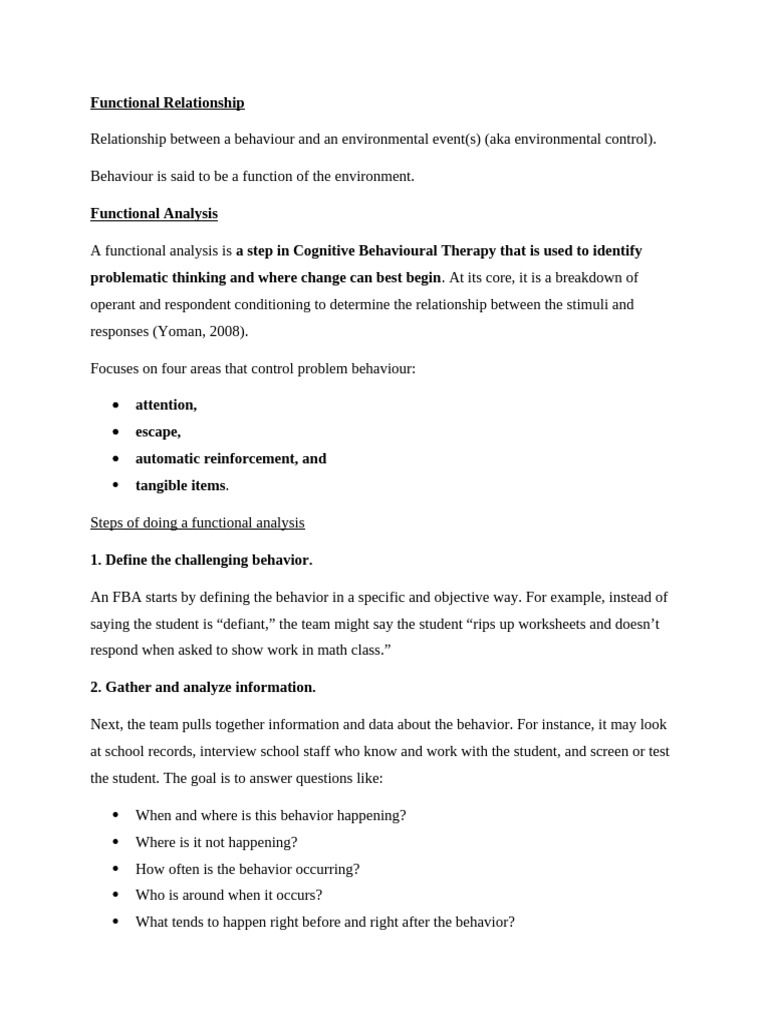 Definitions in Behaviour Modification | PDF | Behavior | Behavior ...