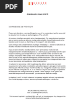 Late Coming Policy Sample Template - Pazcare | PDF | Business | Economies