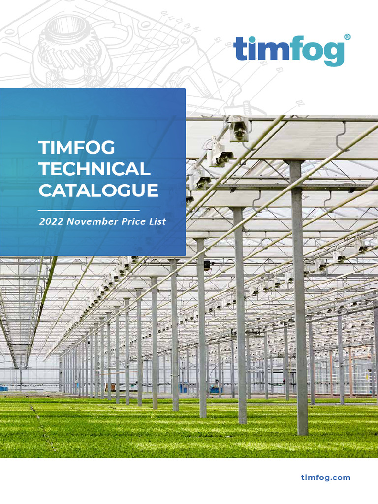 Timfog Technical Catalog | PDF