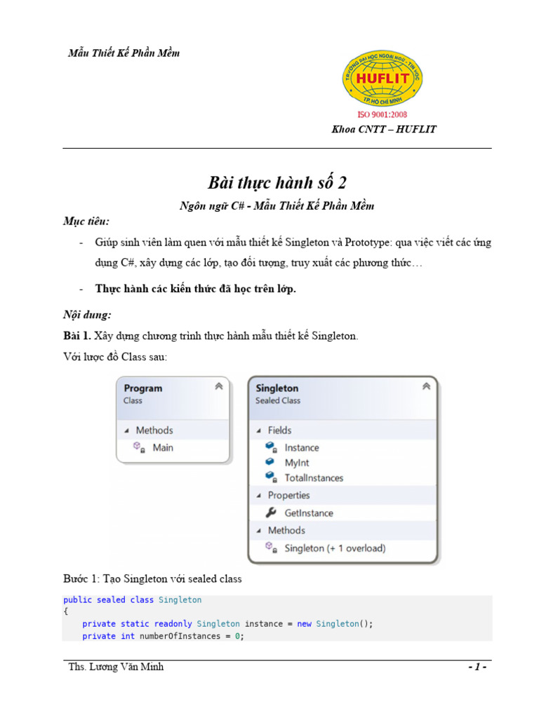 BT MTKPM Buoi2 2025 | PDF