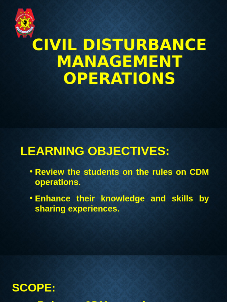 3a JLC CDM 18april2023 | PDF | Police | Handcuffs