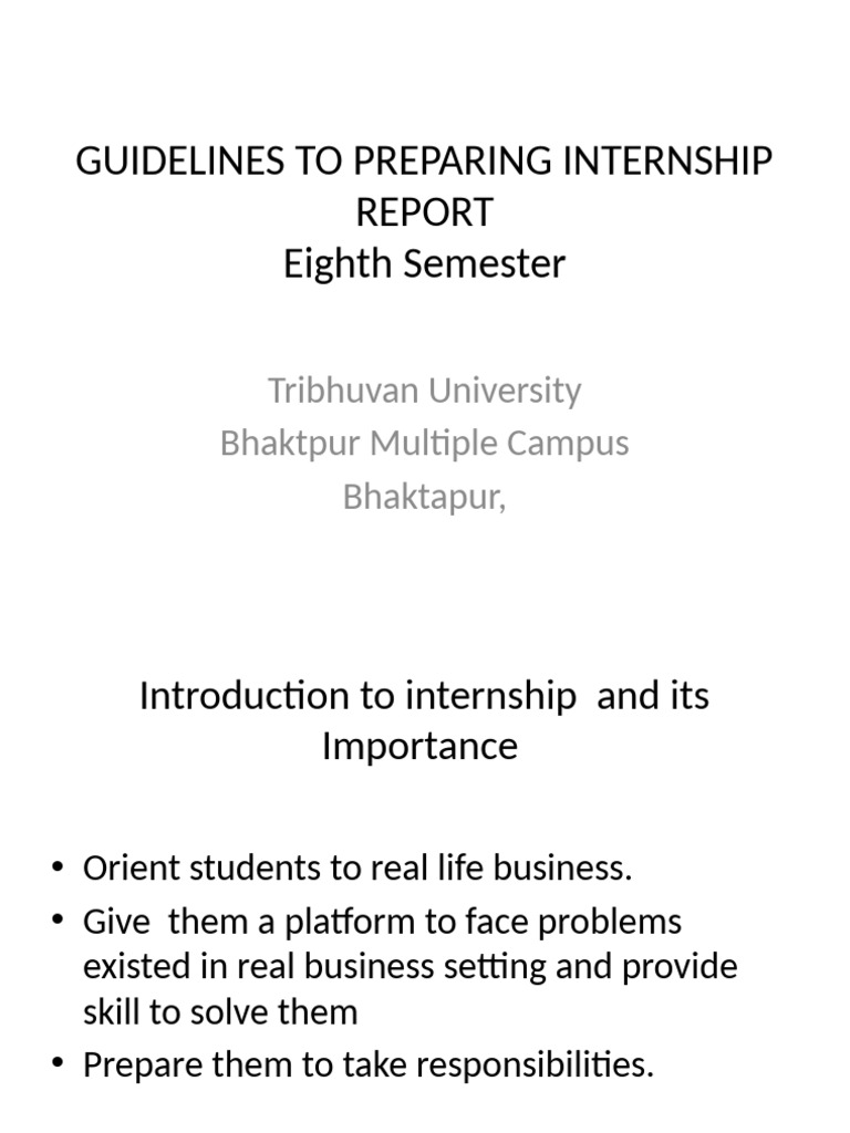 Internship Guidance 1 | PDF | Cognition