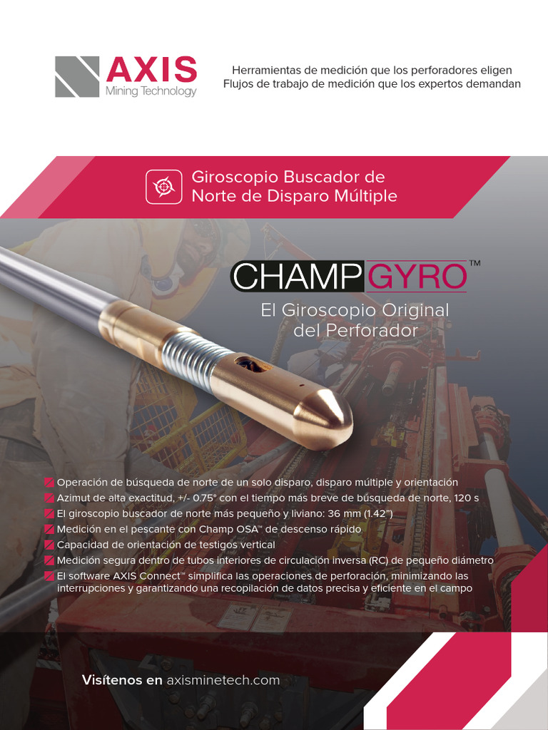 Axis Champ Gyro Especificacion Espanol | PDF