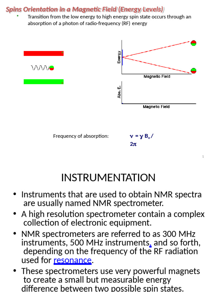 NMR Spectrometer Components Guide | PDF | Nuclear Magnetic Resonance ...