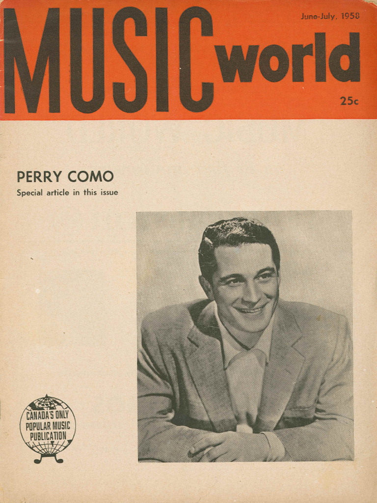 MusicWorld No.12 June July, 1958 | PDF