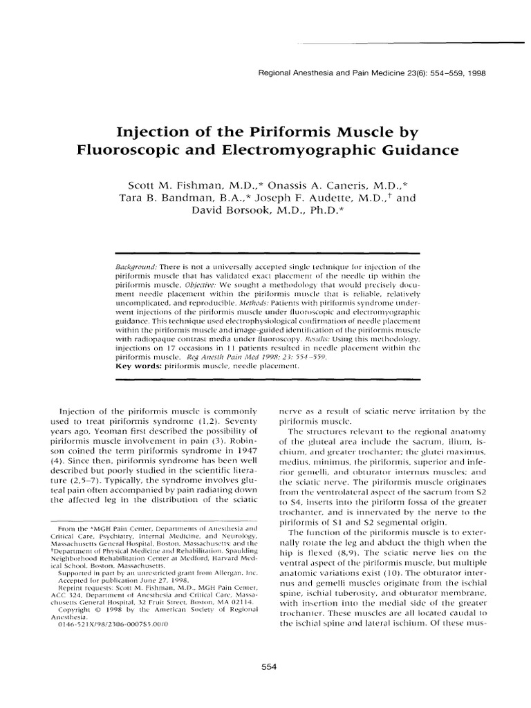 Fluoroscopy Piriform | PDF