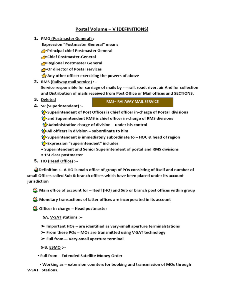 Postal Vol 5 | PDF | Mail | Envelope