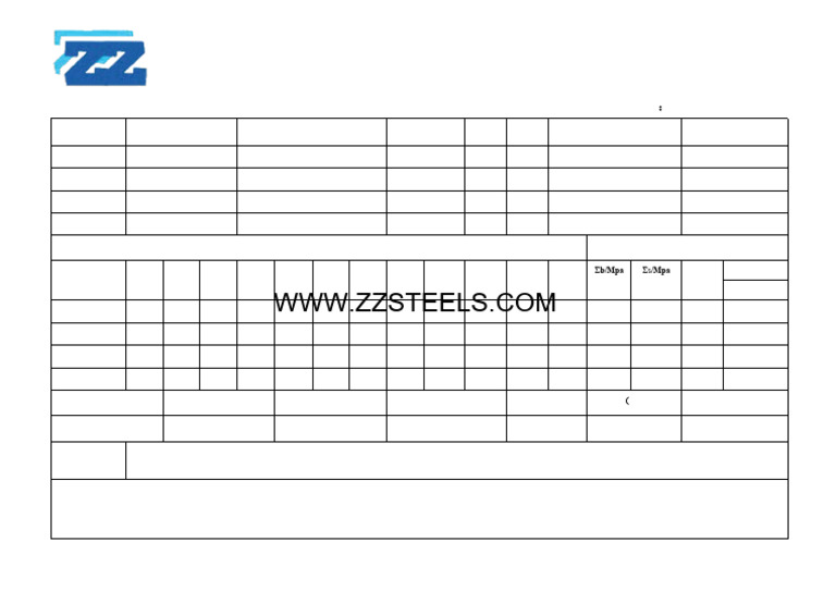 A105N Weld Neck Flange MTC | PDF | Applied And Interdisciplinary ...