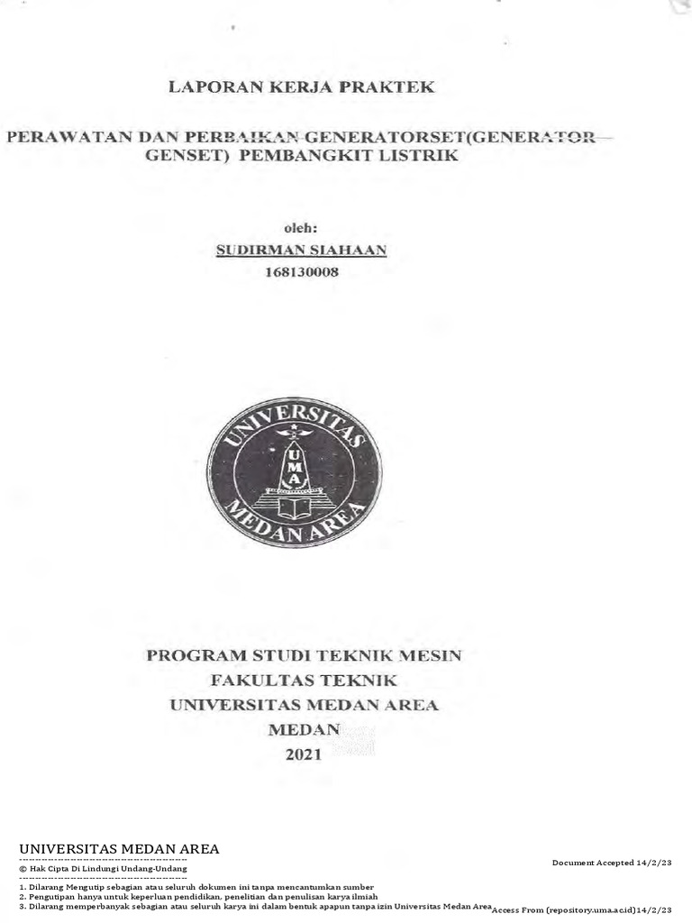 Sudirman Siahaan - LKP | PDF