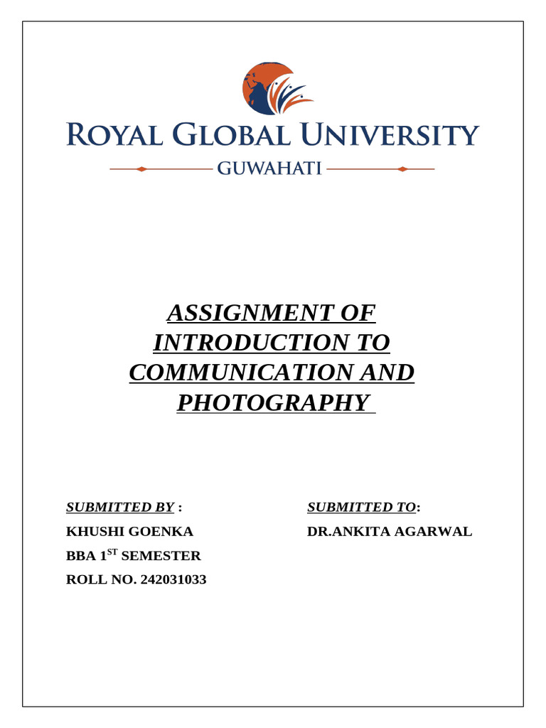 Assignment of Journalism and Mass Communication | PDF