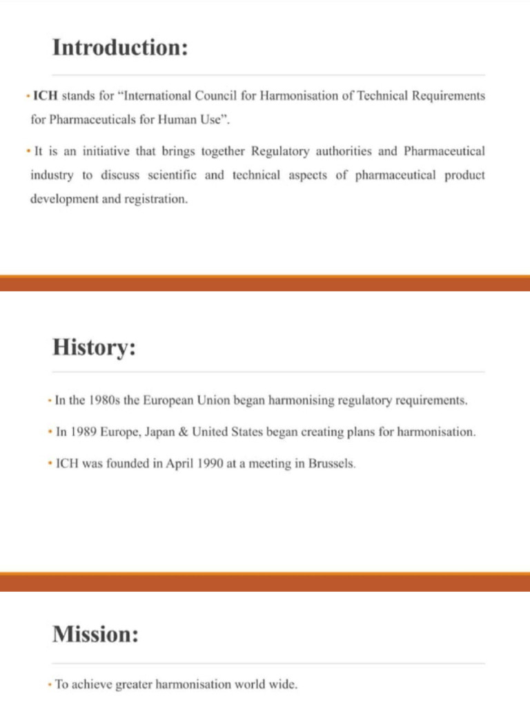 ICH Guidelines | PDF