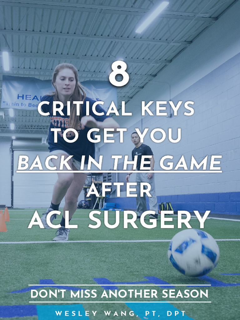 Acl Recovery Key Steps For Athletes Pdf Physical Therapy