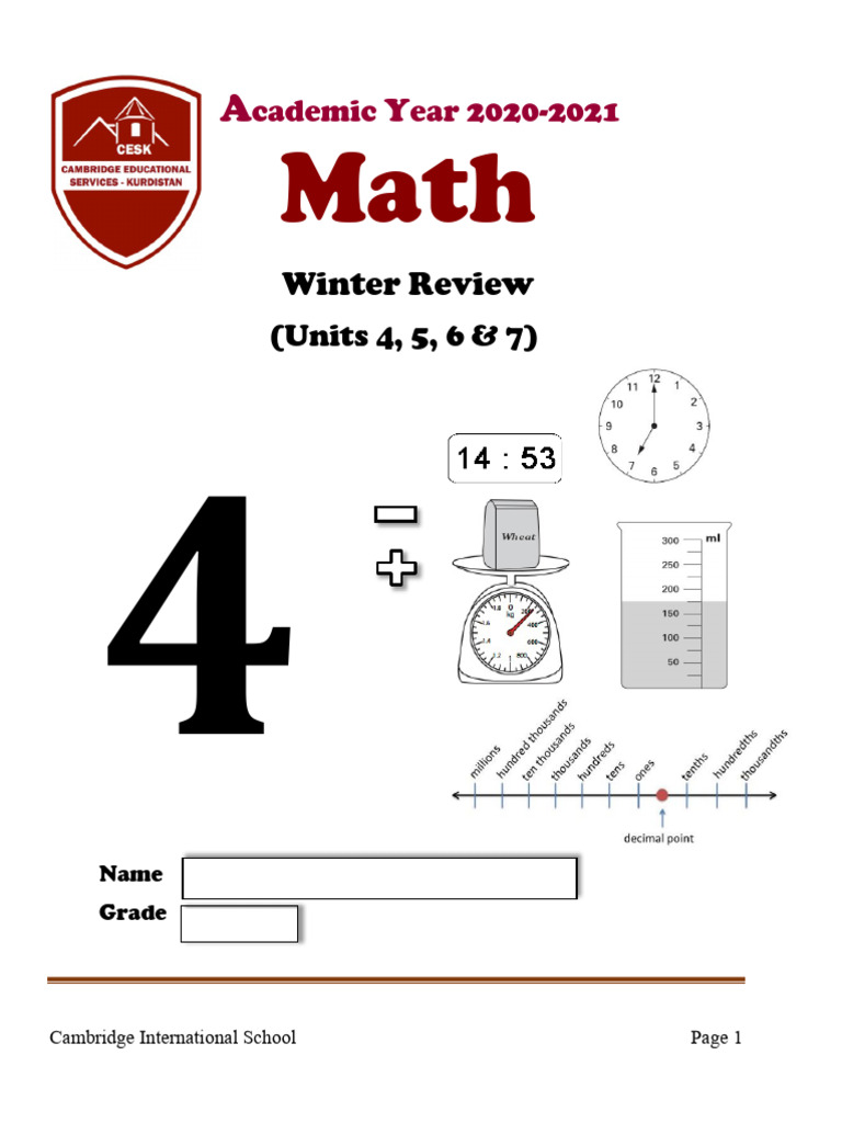 Stage 4 Math Review Unit4 And5 | PDF | Shape | Classical Geometry