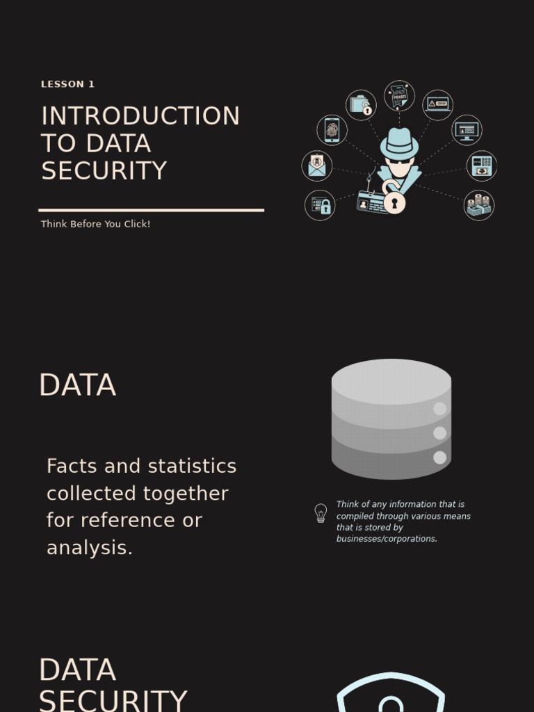 1-Data-Security | PDF | Security | Computer Security