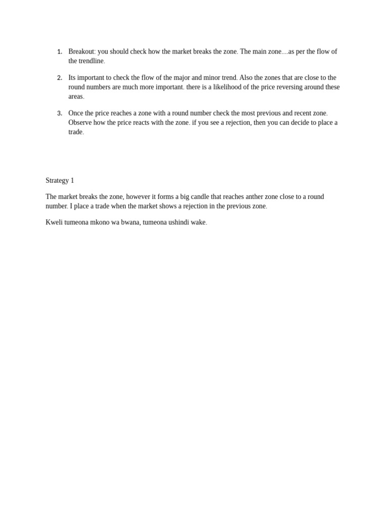 Market Zone Breakout Strategy Guide | PDF