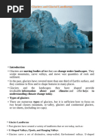 Erosional Landforms - Glacial Troughs Truncated Spurs Hanging Valleys ...