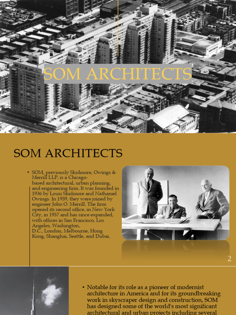 Som Architects | PDF | Buildings And Structures | Design