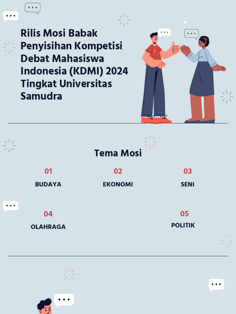 Mosi Babak Penyisihan KDMI 2024 Universitas Samudra | PDF
