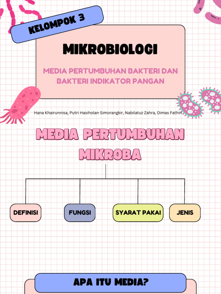 Mikrobiologi Kelompok 3 | PDF