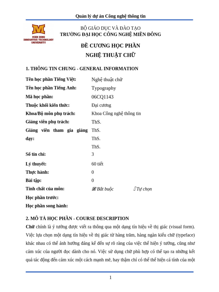 1. NGHE THUAT CHU - MIT 2025 | PDF