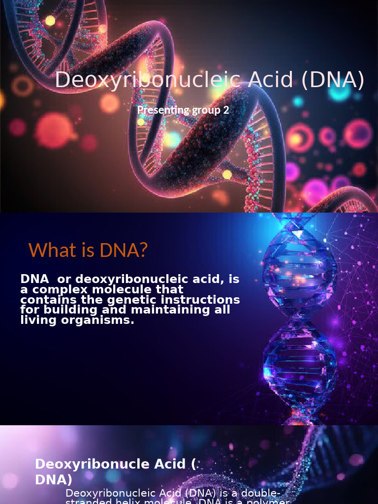 Decoding DNA The Blueprint of Life | PDF | Dna | Nucleotides