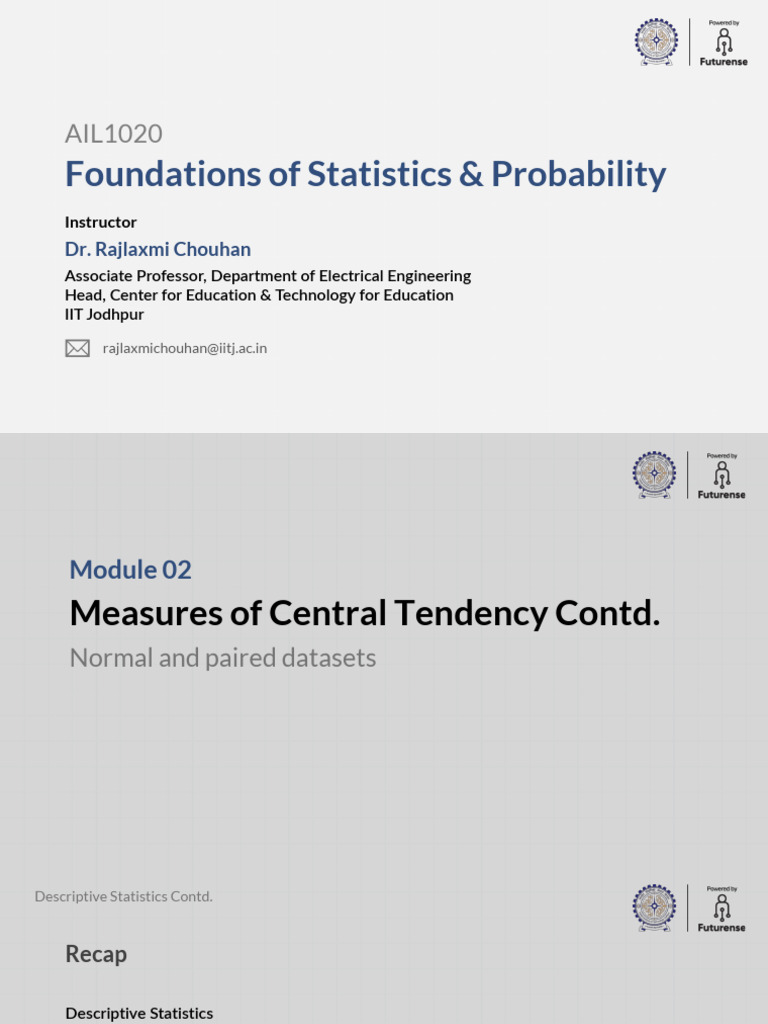 Week3 Module AIL1020 L202203 | PDF | Scatter Plot | Statistics