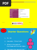 Workbook Answers G5 | PDF | Rectangle | Mathematics