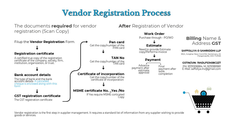 Vendor Registration Guide | PDF | Invoice | Payments