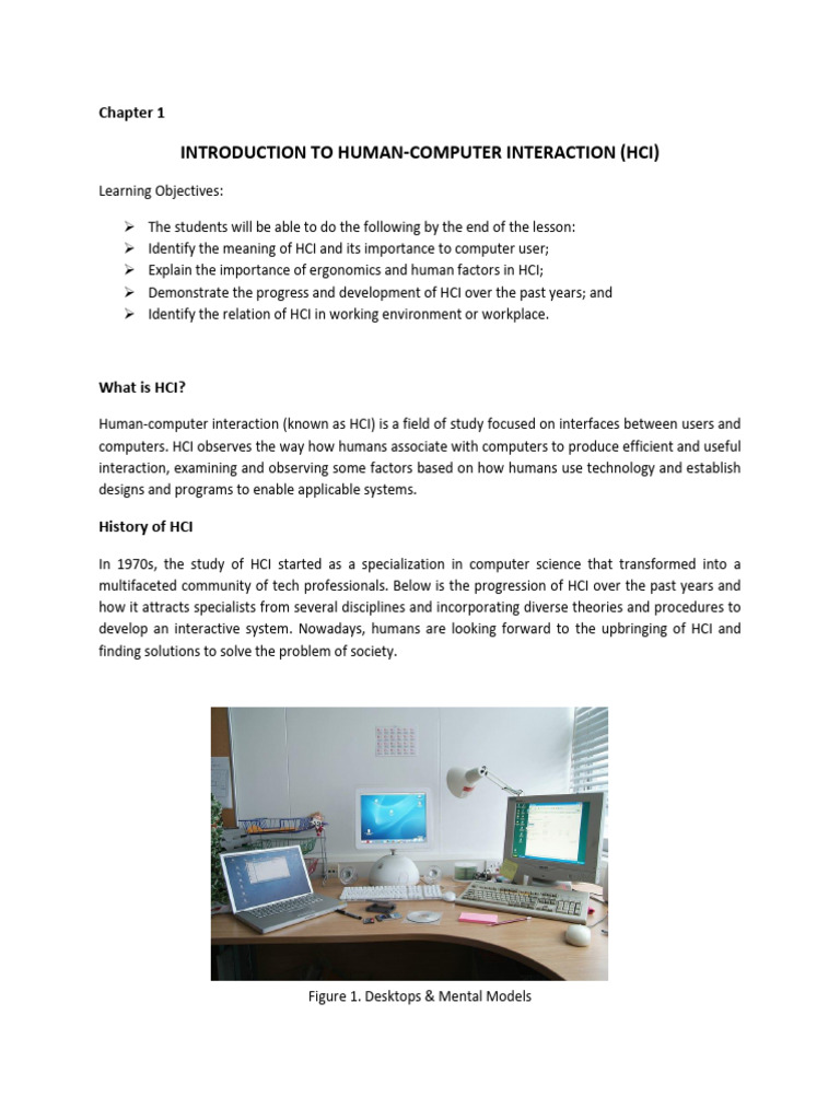 Introduction To HCI 083502 | PDF | Human–Computer Interaction | Usability