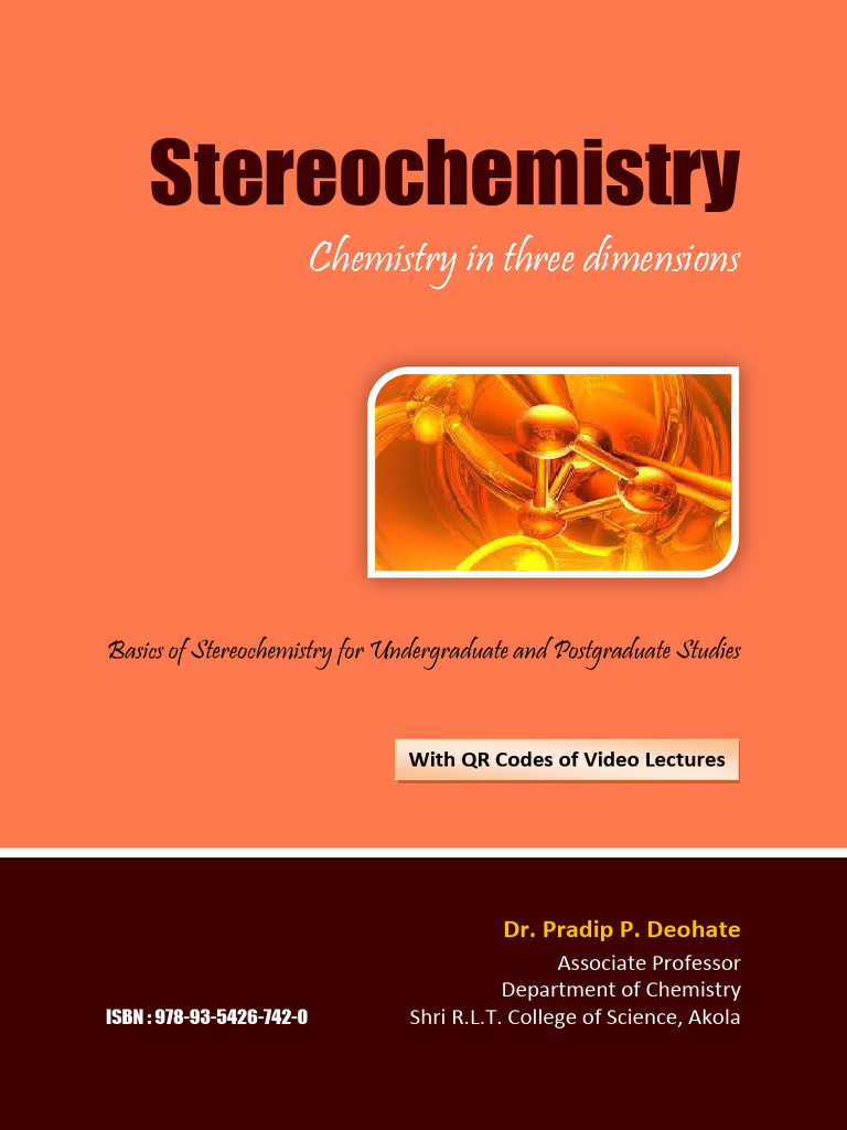 E Book Sterochemistry Dr. P. P. Deohatee | PDF | Isomer ...