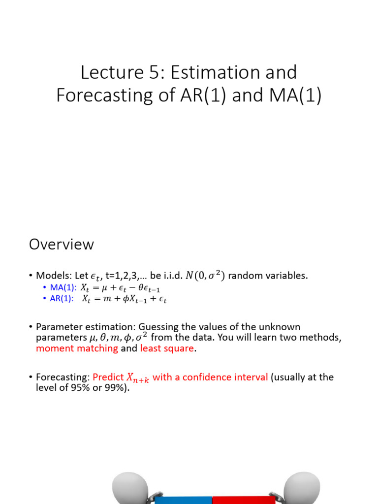 Lecture 5 Estimation Forecasting | PDF | Autoregressive Model | Least Squares