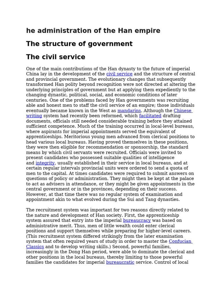 10 | PDF | Civil Service | Han Dynasty