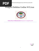 Xalayaa Deeggarsaa | PDF