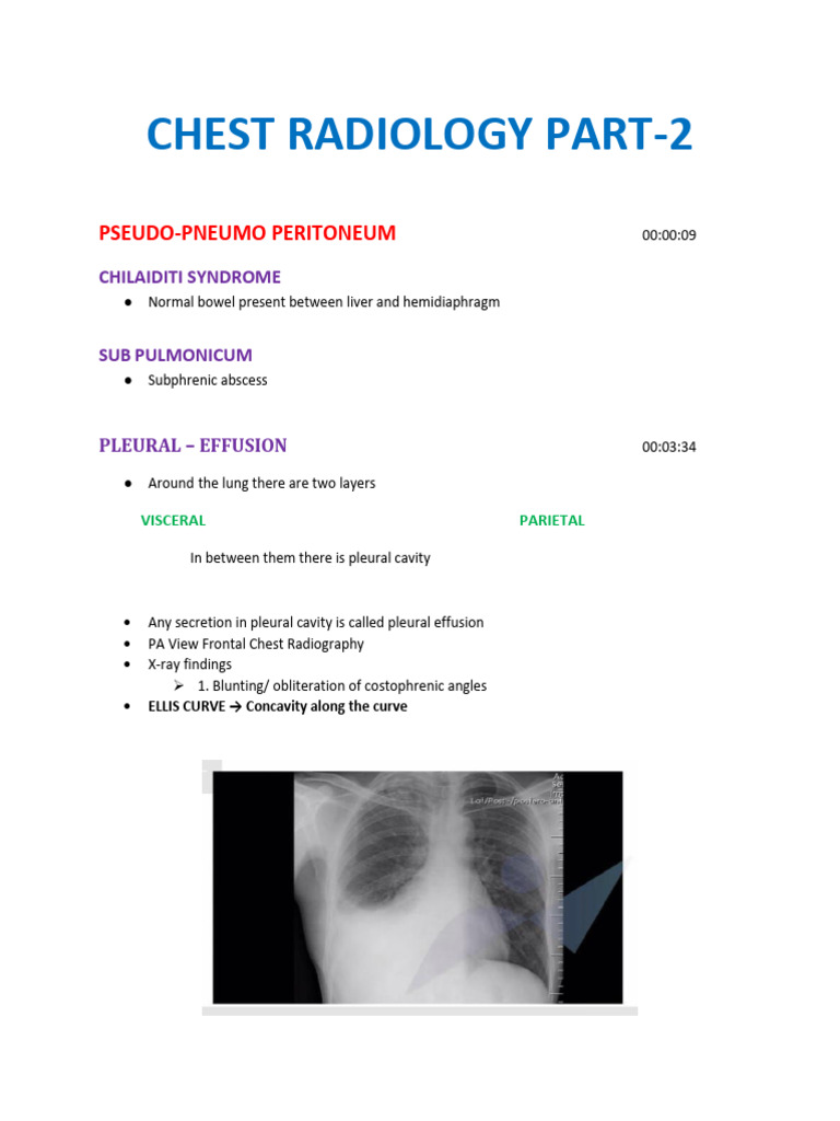 Chest Radiology Part-2 Atf | PDF | Respiratory System | Thorax (Human ...
