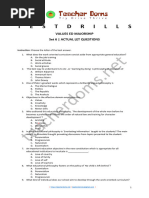 AIM Worksheets | PDF | Feeling | Psychological Concepts