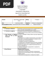 Lesson Plan - Esp8 (2ND Quarter) | PDF