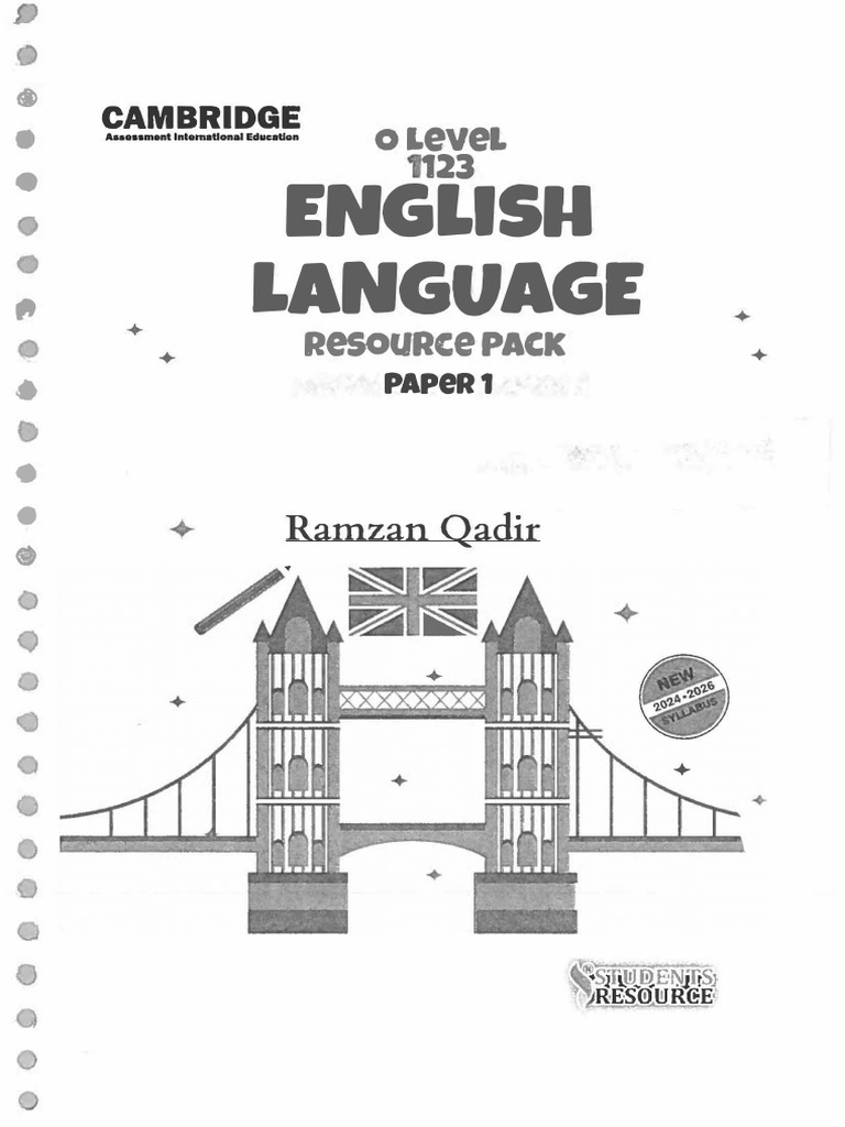 1123 Paper 1 Ramzan Qadir | PDF