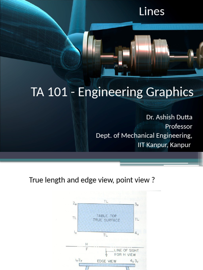 TA101 Lecture 15 - Lines (2) | PDF | Line (Geometry) | Geometry