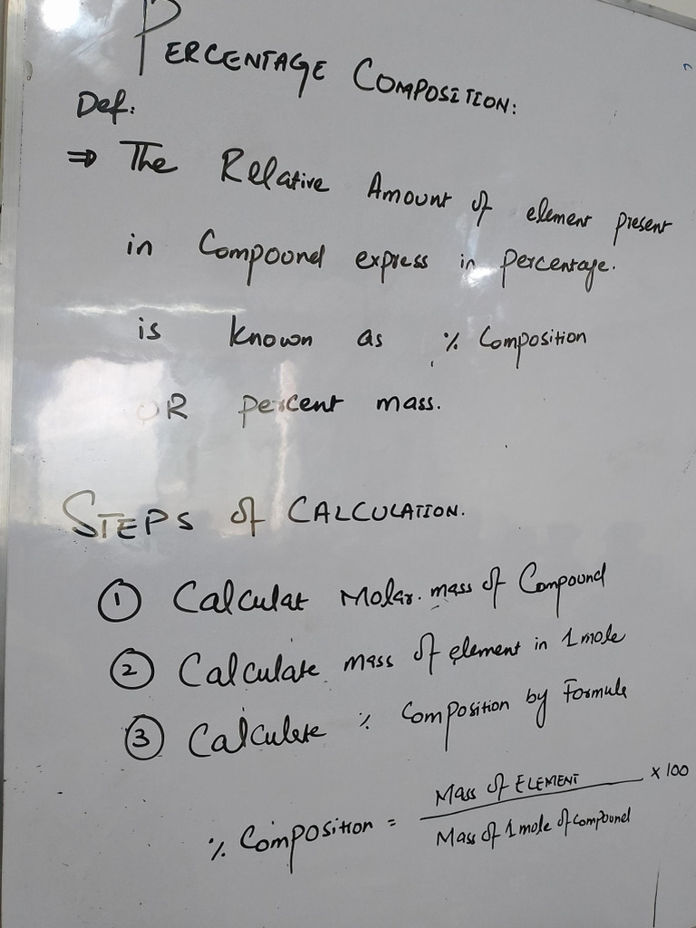 Percent Composition | PDF