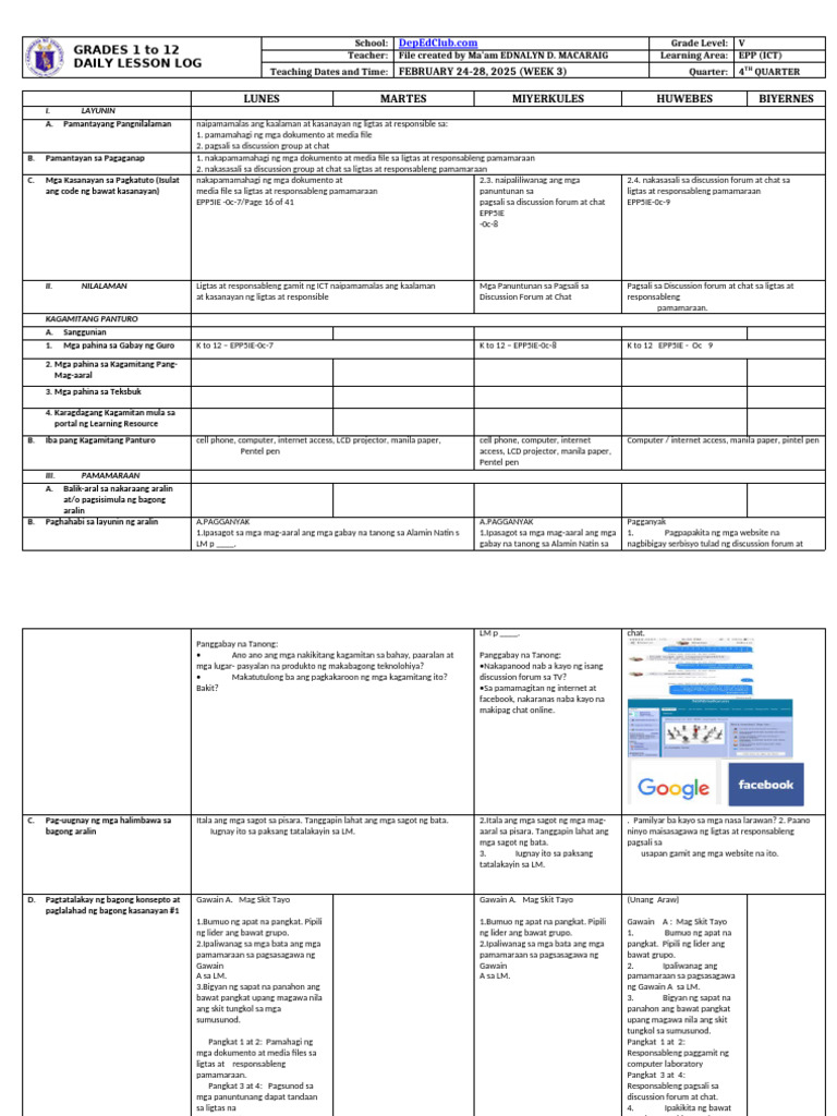 DLL_EPP 5_Q4_W3 | PDF