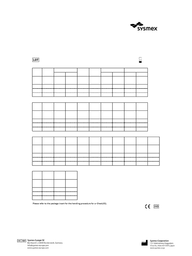 e-CHECK (XS) 4176 L2 ExpDate 15-Sep-2024 | PDF