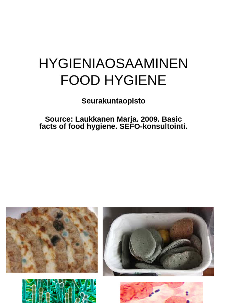 Food Hygiene Proficiency Guide | PDF | Foodborne Illness | Bacteria