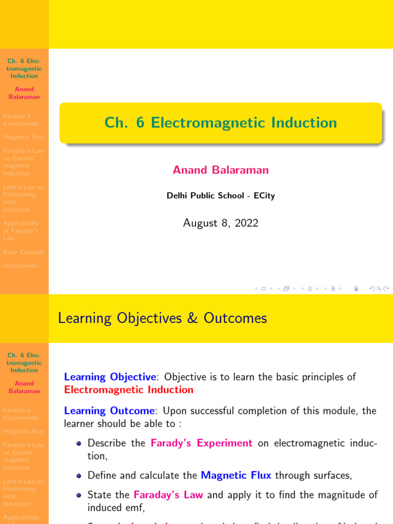 Understanding Electromagnetic Induction | PDF | Electromagnetic Induction | Inductance