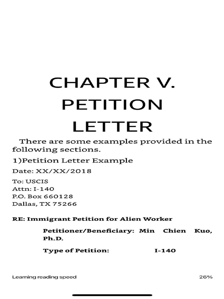 SAMPLE PETITION | PDF