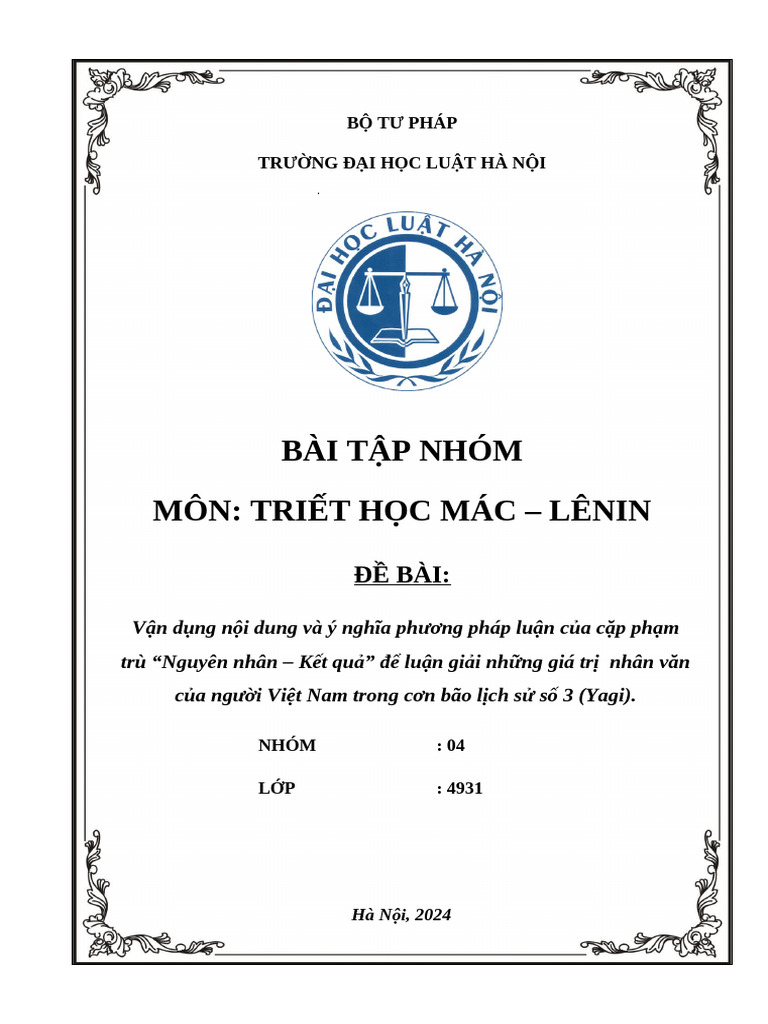 BTN TRIET GIUA KI | PDF