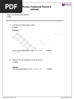 LCM HCF Prime Factorisation Worksheet | PDF