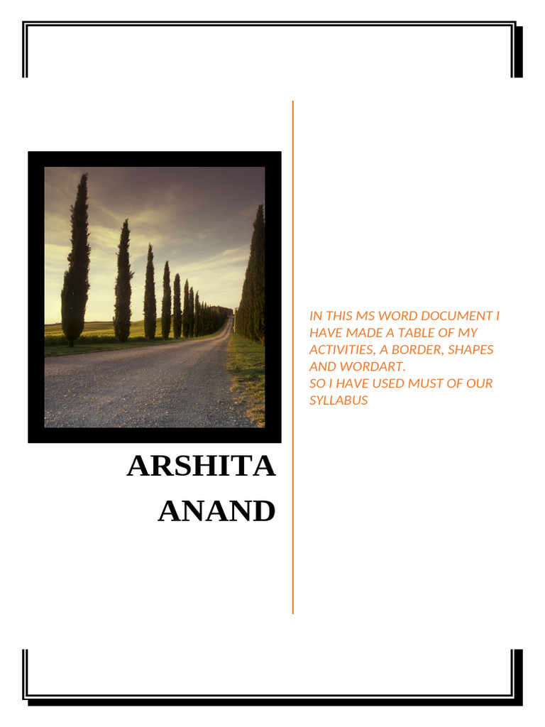 ARSHITA ANAND Exam Practise | PDF